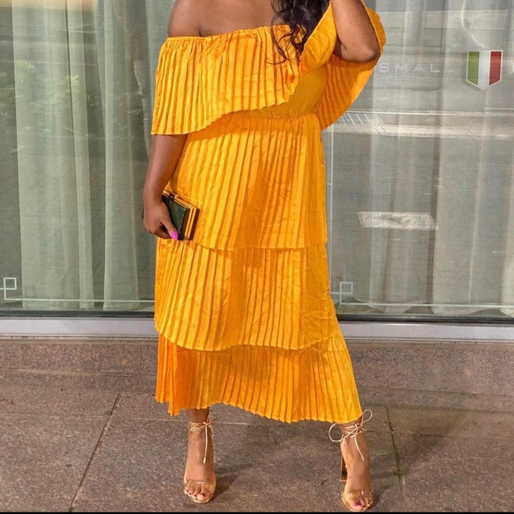 Golden Yellow Dress - Gem